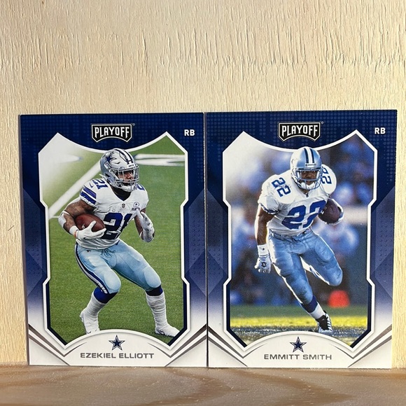 Panini | Toys | Ezekiel Elliott Emmit Smith 22 Playoff Football | Poshmark